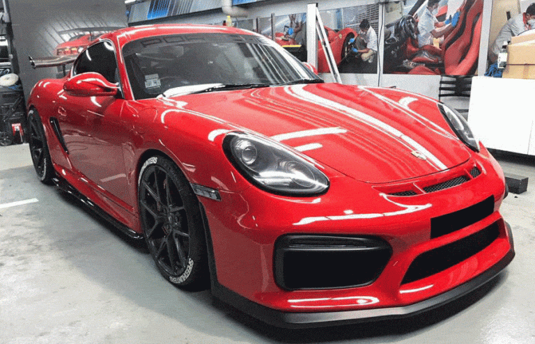 Cayman GT4 Style Front Bumper - American International Racing